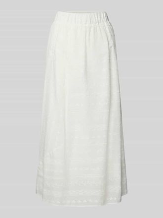 Lanius Maxirock mit Stitchings und elastischem Bund