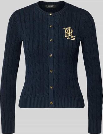 Lauren Ralph Lauren Regular Fit Strickjacke aus reiner Baumwolle Modell RALHAN