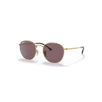 Ray-Ban Rob Sonnenbrillen Arista Gold Fassung Violett Glas Polarisiert 54-20