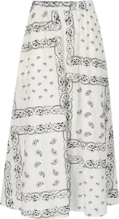 Max Mara Femme, Jupes, Blanc, Taille: 40 FR Caravan Skirt