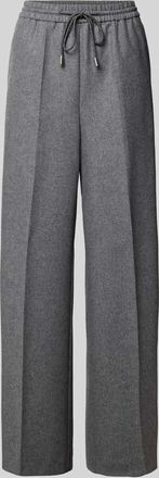 HUGO BOSS Wide Leg Stoffhose aus Woll-Lyocell-Mix Modell TAVITE