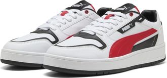 Puma Erwachsene Court Classic Street Sneakers 44.5, White for All Time Red Black