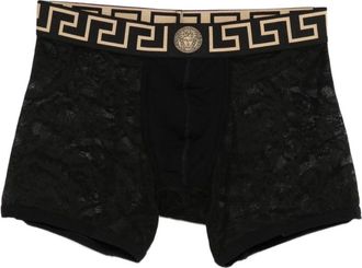 Versace Homme, Sous-v&ecirc;tements, Noir, Taille: M Boxers &agrave; motif logo