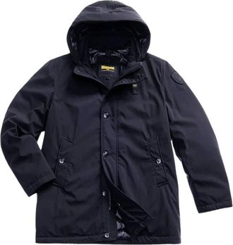 Blauer Homme, Manteaux, Bleu, Taille: XL Chester Parka