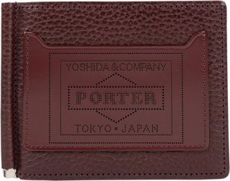 Porter-Yoshida & Co. Homme, Accessoires, Rouge, Taille: ONE Size Glaze Wallet