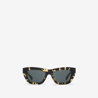 Burberry Cat-Eye-Sonnenbrille mit Check-Detail