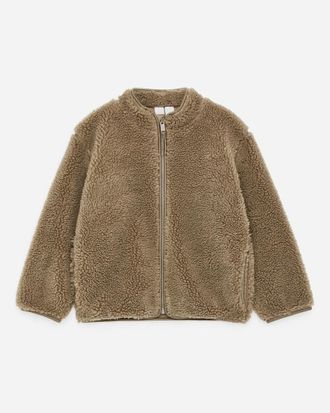 Arket Teddyjacke -Beige