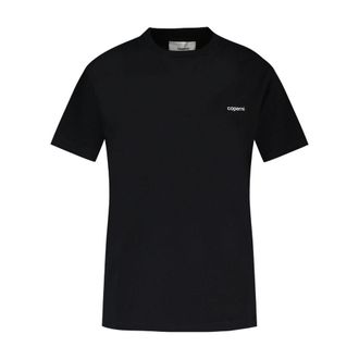 Coperni Womens Boxy Cotton T-Shirt Black