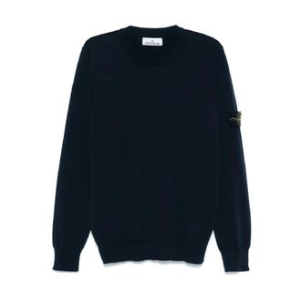 Stone Island Strickpullover Pullover Garderobe Casual Wear - - Knitwear - Herren - Blau - 2XL