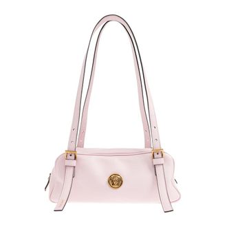 Versace Embl&egrave;me Nappa Bowling Bag - - Bags - Damen - Rosa - ONE SIZE