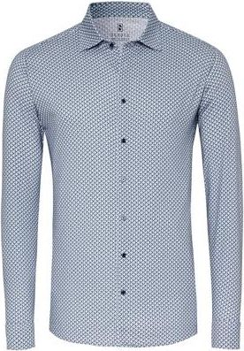 DeSoto Desoto Chemise Impression New Moon Bleu - Taille M - - Hommes - Vêtements