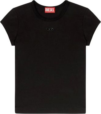 Diesel Femme, Tops, Noir, Taille: 40 FR T-Angie-Od T-shirt