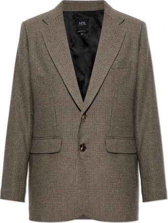 A.P.C. Annie Blazer - - Jackets - Damen - Braun - XS