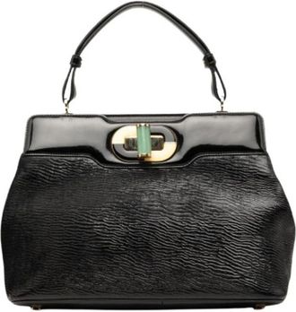 Bulgari Sac port&eacute; &eacute;paule Pre-owned - Femme - Pre-owned - Noir - Taille: ONE Size