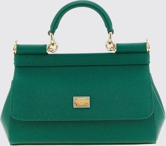 Dolce & Gabbana Sicily Mini-Handtasche aus genarbtem Kalbsleder