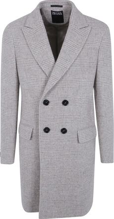 Ermenegildo Zegna Regular Coat - - Coats - Herren - Grau - L