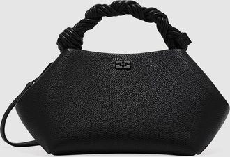 Ganni Sac Small Bou Grained Black