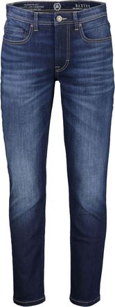 Lerros Herren 5-Pocket-Denimstyle in Used-Optik (2009329), Größe:W38, Länge:L34, Farbe:Dark Blue (495)