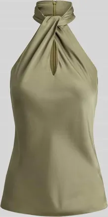 Lauren Ralph Lauren Slim Fit Top mit Neckholder-Ausschnitt