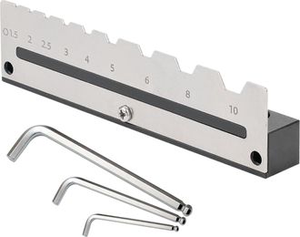 Generic Halterung f&uuml;r Sechskantschl&uuml;ssel, Wandregal, enth&auml;lt 9 Werkzeuge, Halterung f&uuml;r Sechskantschl&uuml;ssel - f&uuml;r Garage, Werkzeugwagen, Mechaniker, Elektriker