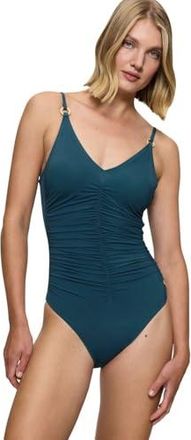 Triumph Summer Twist OP Maillot de Bain One Piece, Secret Lagoon, 40 Femme