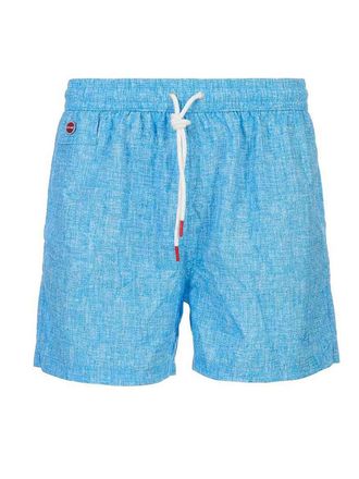 Kiton Short De Bain - Bleu