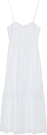 Ermanno Scervino Robe Au Genou - Blanc