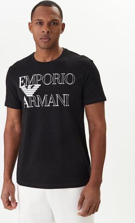 Emporio Armani T-Shirt EM000574 AF20434 UC001 Schwarz Regular Fit