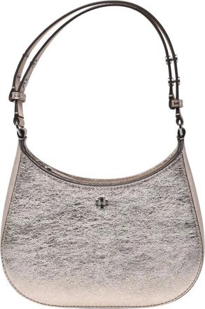 Tory Burch Femme, Sacs, Beige, Taille: ONE Size Emerson Metallic Shoulder Bag