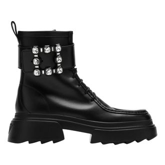 Roger Vivier Femme, Chaussures, Noir, Taille: 40 EU Botte Basse