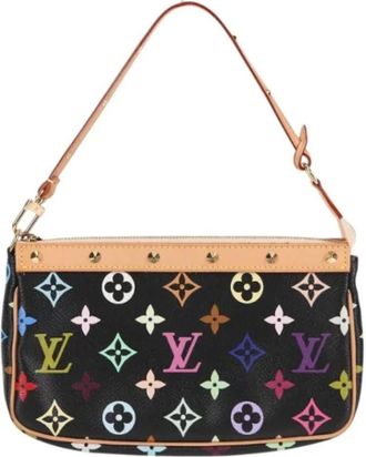 Louis Vuitton Pre-owned Toile sacs-louis-vuitton - Femme - Pre-owned - Noir - Taille: ONE Size