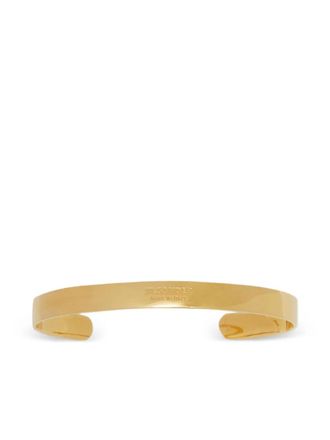 Jil Sander Armband mit Logo-Gravur - Gold