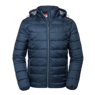 Russell Athletic Russell - Nano Steppjacke mit Kapuze f&uuml;r Herren ()