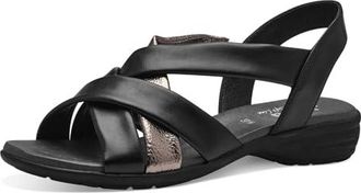 Jana Tamaris Comfort Bottes Femme avec Semelle Amovible, déperlantes, Noir (Nappa Noir), Taille 42 EU