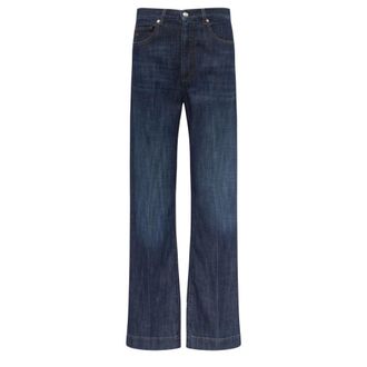 Nine In The Morning Femme, Jeans, Bleu, Taille: W31 Deepa Wide Leg Jeans