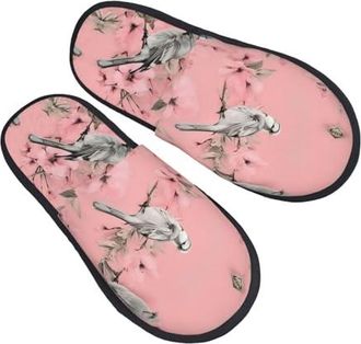 Generic Pantoufles En Peluche Feuilles Rouges, Motif Camouflage Chaussures Chauds Hiver Chaussons Pour Unisex Ext&eacute;rieur Homme L