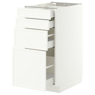 IKEA METOD / MAXIMERA Unterschr., 4 Fronten/4 Schubladen