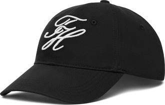 Tommy Hilfiger Cap Tommy Hilfiger Logo Embroidery Baseball Cap AM0AM14120 Schwarz