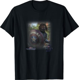 MARVEL Year Of The Shield Winter Soldier Portrait T-Shirt