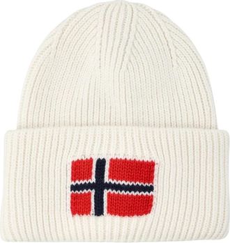Napapijri Cremefarbene Wollm&uuml;tze Winter - - Accessories - unisex - Beige - ONE SIZE