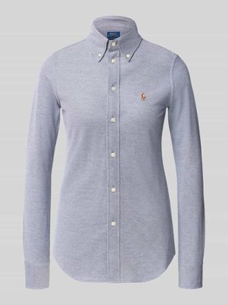 Polo Ralph Lauren Regular Fit Hemdbluse aus reiner Baumwolle