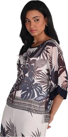 Frank Lyman Design Femme, Blouses et Chemises, Blanc, Taille: 46 FR Tunique