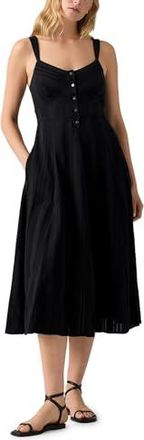 Levi's Femme Robe mi-Longue Ravina Anthracite Night Black M