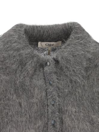 Chlo&eacute; Wool Sweater - Grey