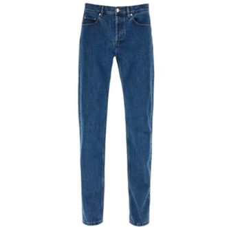 A.P.C. A.p.c., Homme, Jeans, Bleu, Taille: W33 Pantalon &Eacute;l&eacute;gant