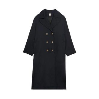 Ines De La Fressange Denise Mantel - - Coats - Damen - Blau - M