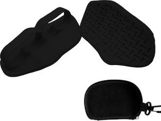 Generico Gewichtsmanschetten - Fitnessstudios mit Handgriffen | Fitness-Pads aus Silikon | Gymnastik | Handschlaufe f&uuml;r Kreuzgewicht | Handschutz