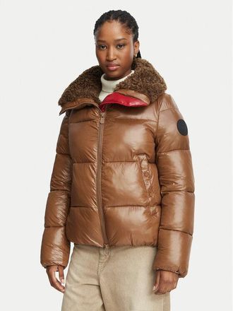 Save The Duck Winterjacke D30974W LOVE23 Dunkelbraun Regular Fit