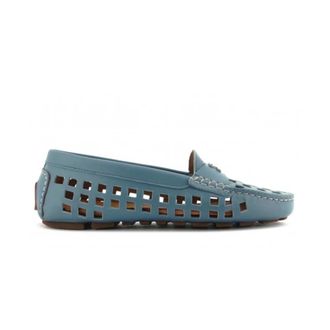 Casadei Femme, Chaussures, Bleu, Taille: 37 1/2 EU Casadei mocassins en cuir