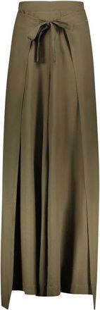 Gaud&igrave; Femme, Pantalons, Vert, Taille: 36 FR Pantalon Palazzo